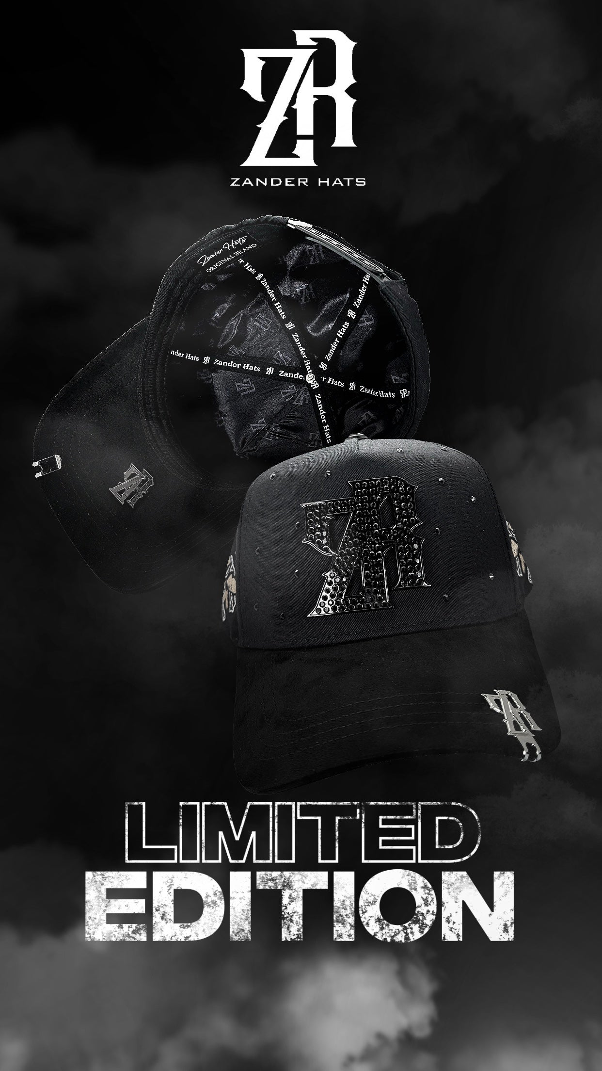 ZR TOTAL BLACK. – ZANDER HATS